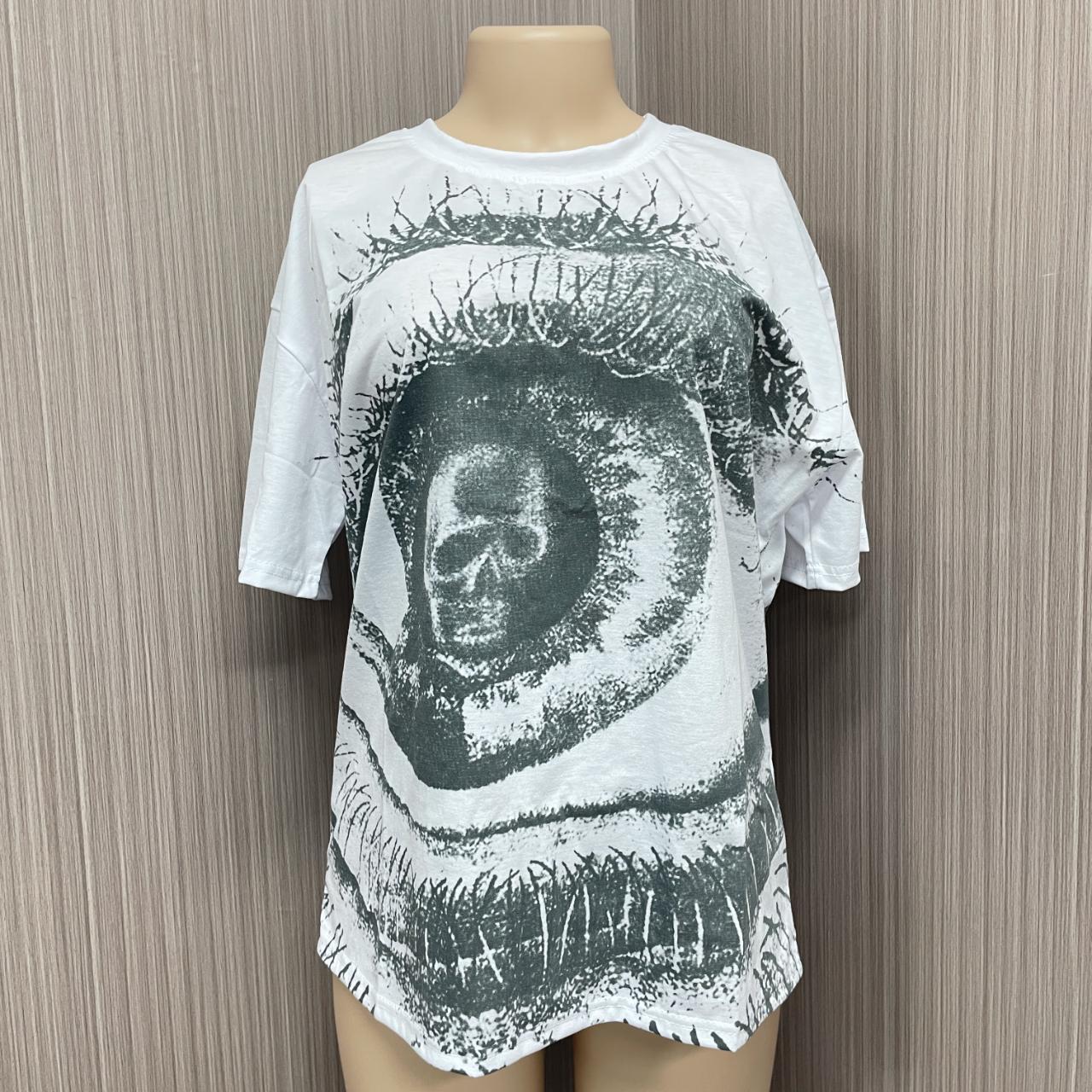 Y2k Chic One Eye T-shirt... | Depop