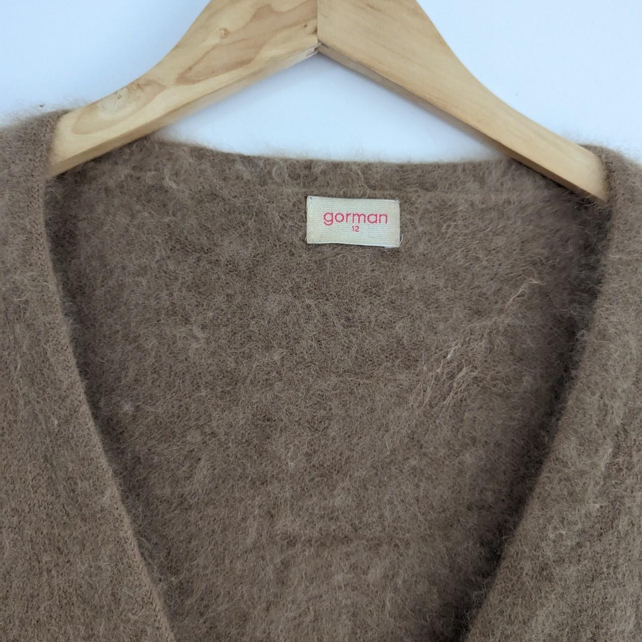 Gorman angora ombre cardigan. Size 12. Loose fit.... - Depop