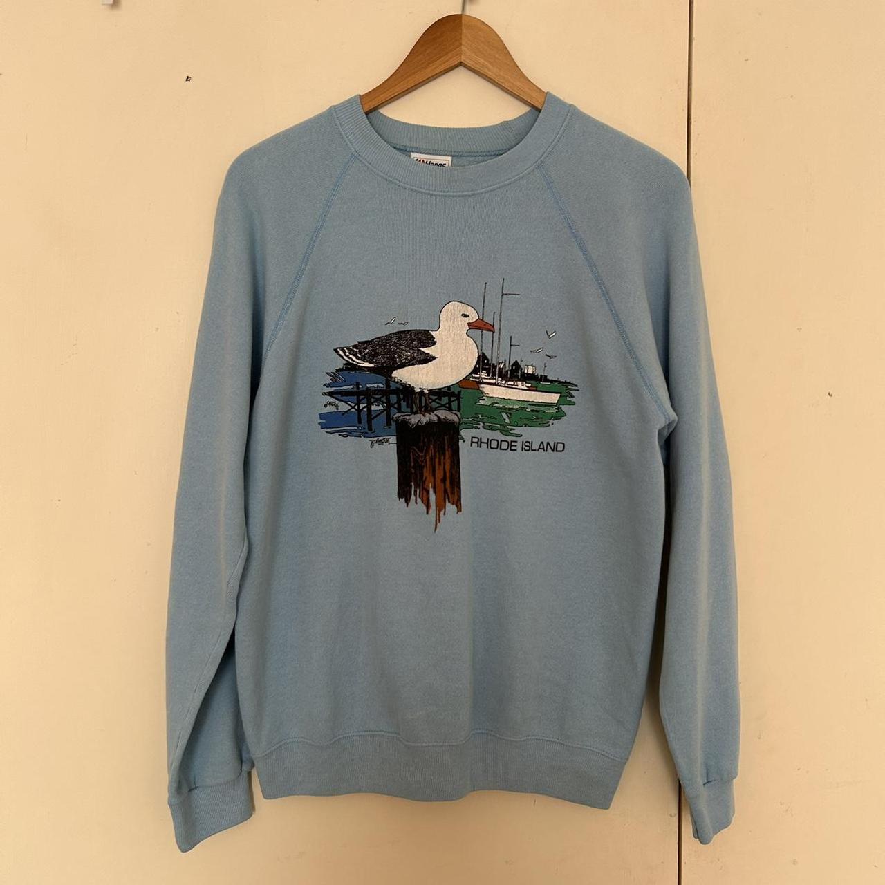 Vintage 80s Rhode island crew neck Size medium... | Depop