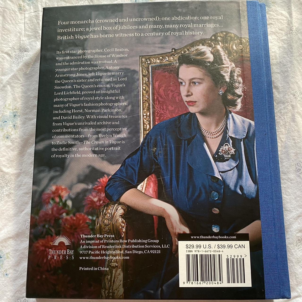 “The Crown in Vogue” by Robin Muir and Josephine... - Depop