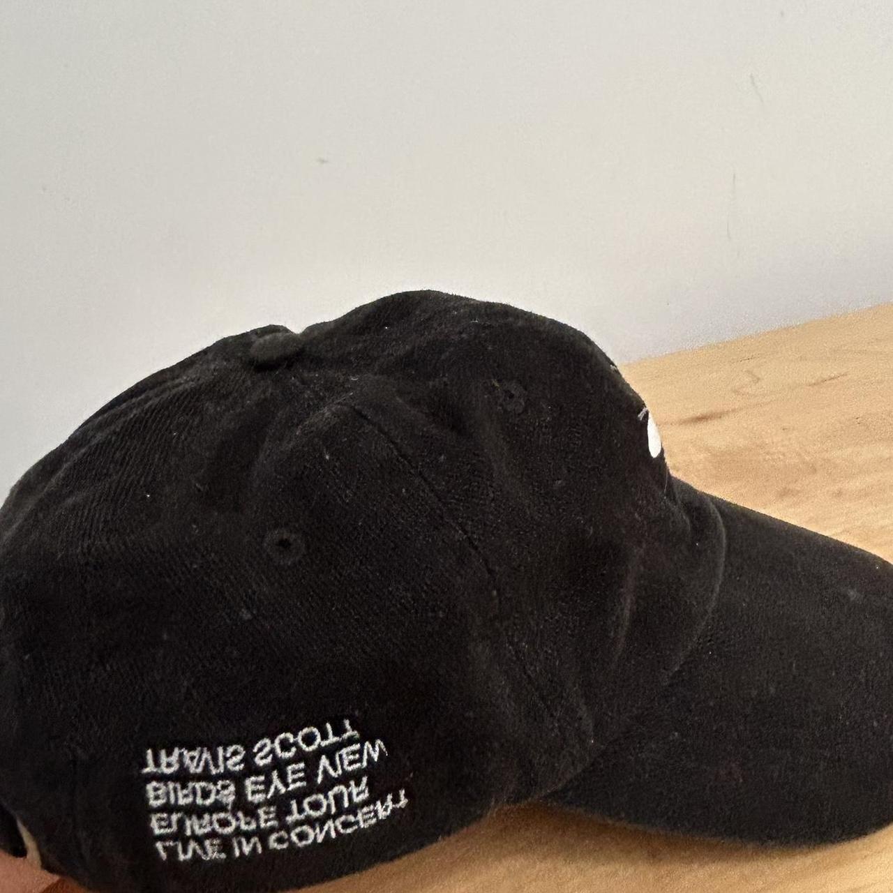 Travis Scott Men's Black Hat | Depop