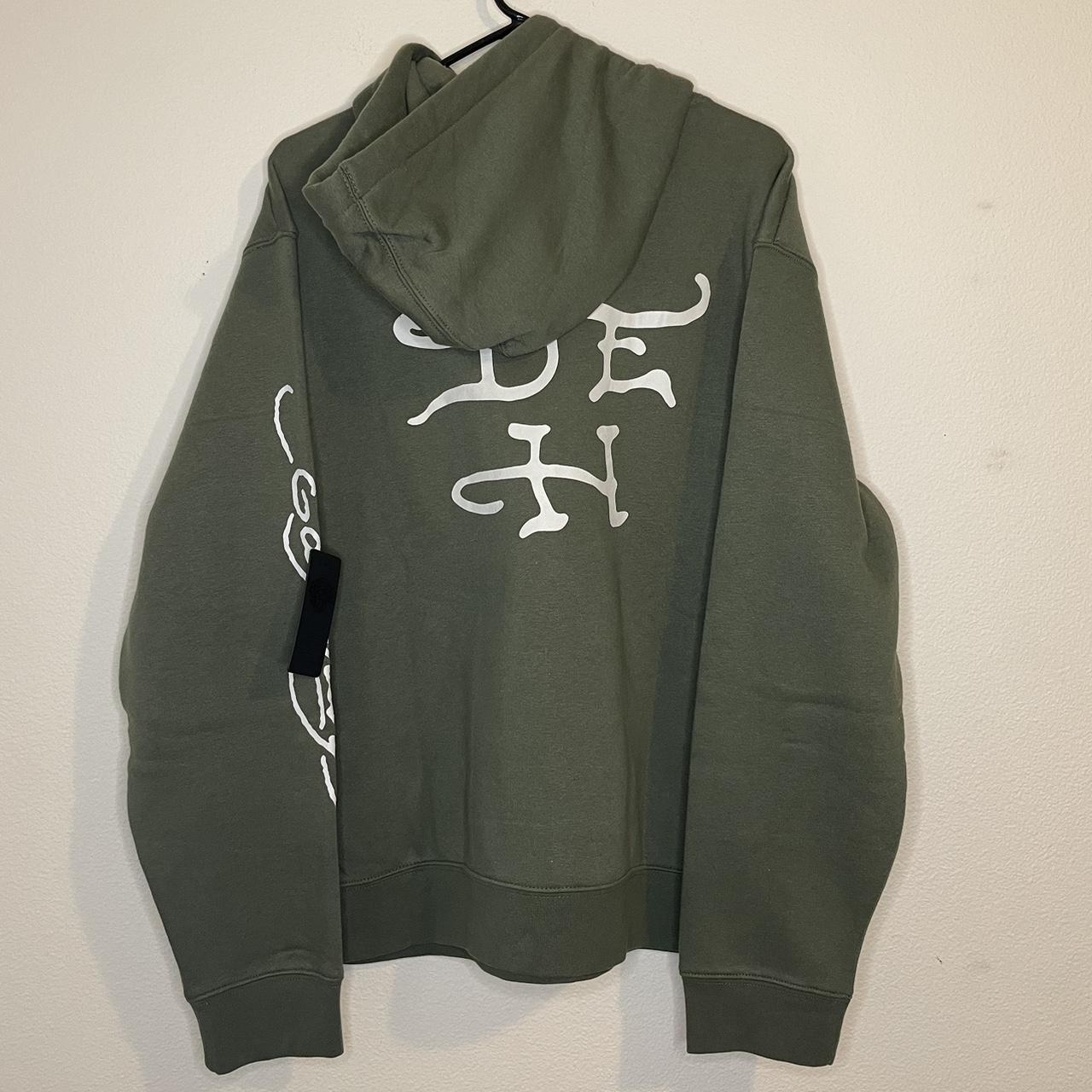 green ed hardy hoodie size : L brand new with tags... - Depop