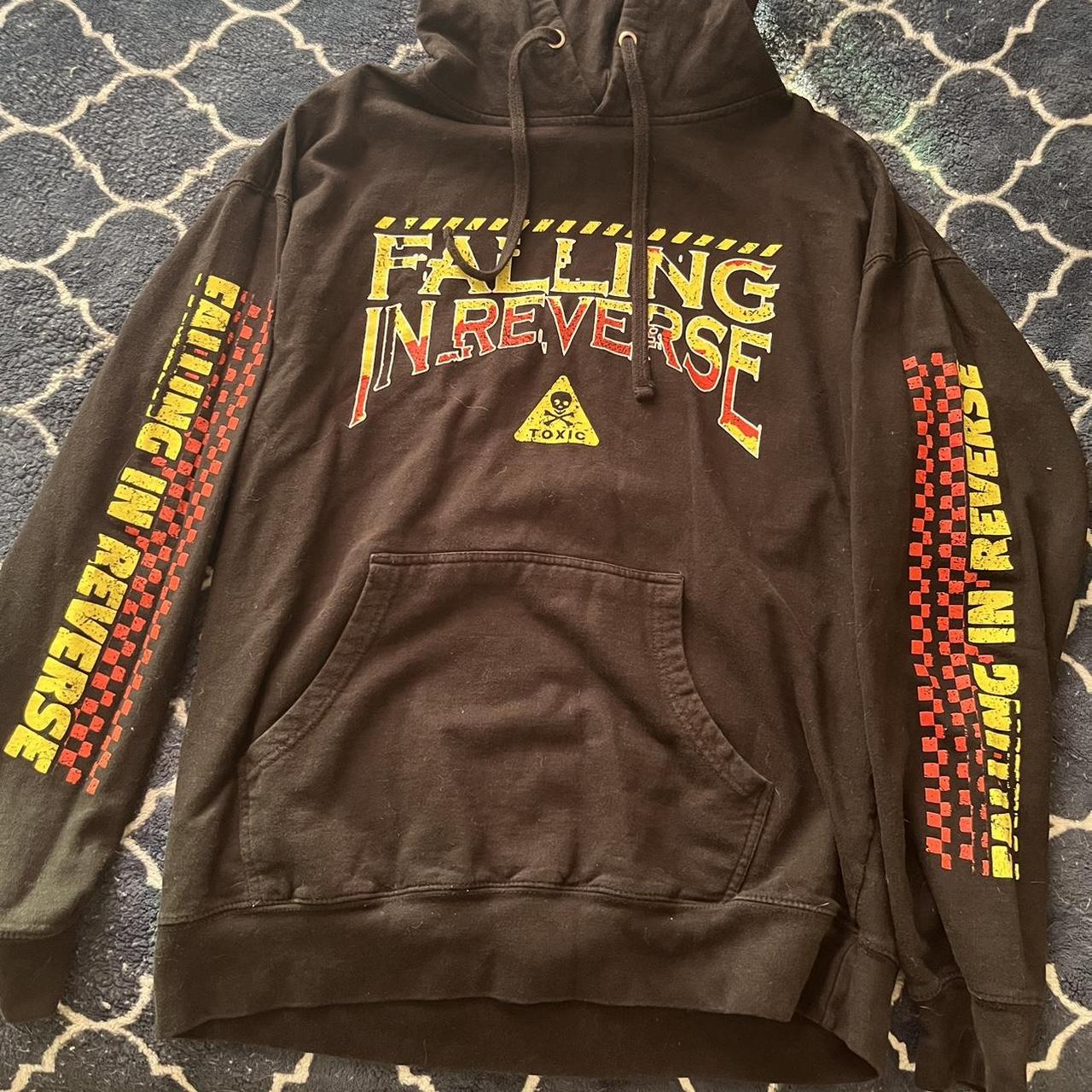 Falling in Reverse Hoodie - Depop