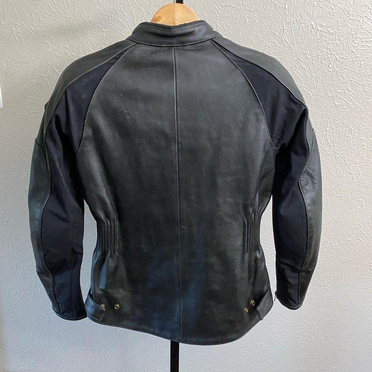 Triumph Women's Vintage Authentic Leather Cafe Racer... - Depop