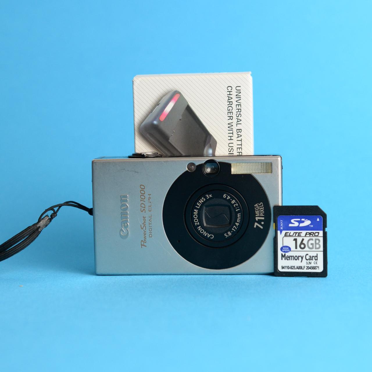 Canon PowerShot SD1000 | 7.1MP Digital camera with... - Depop