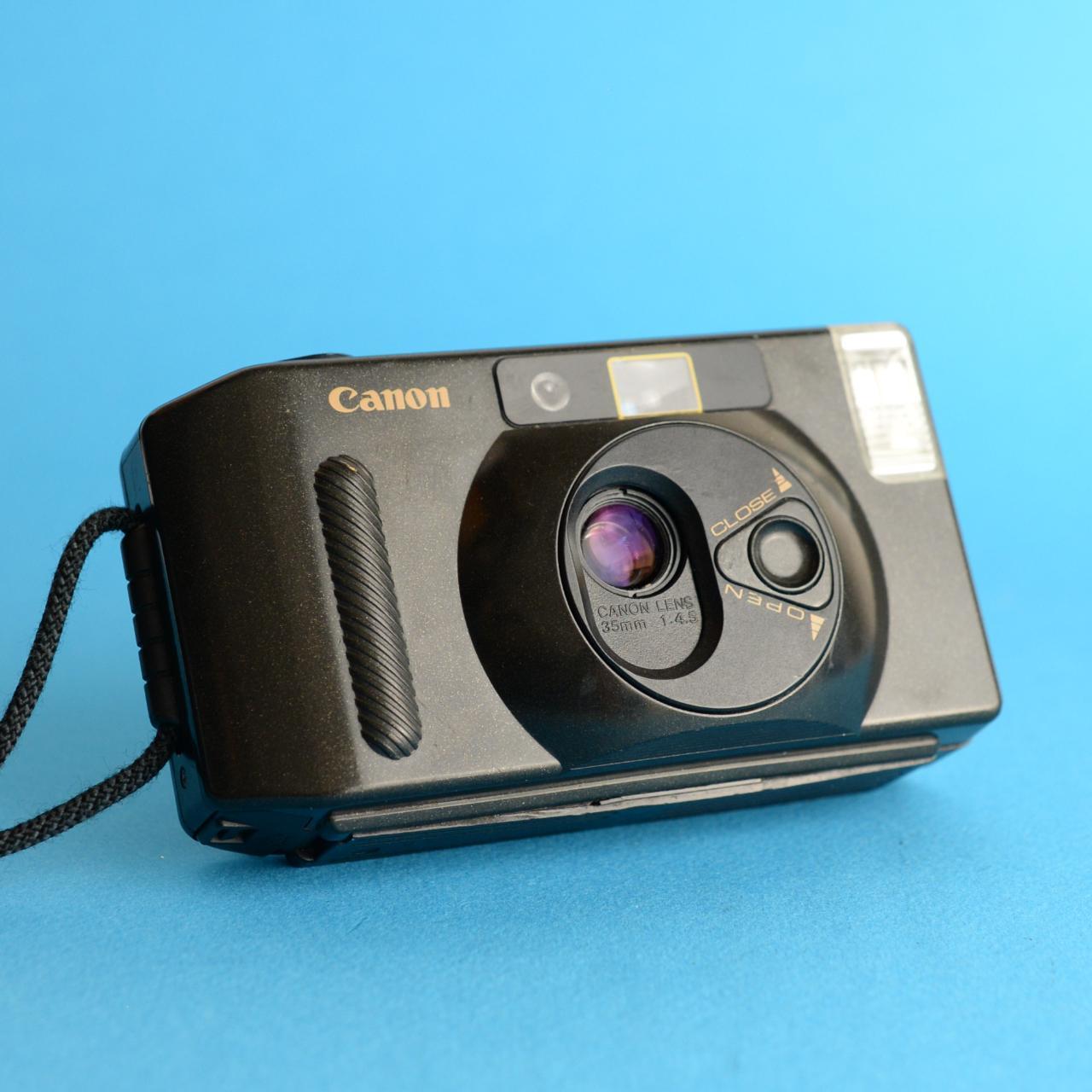 Canon Snappy S | 35mm Film Camera | Black This... - Depop