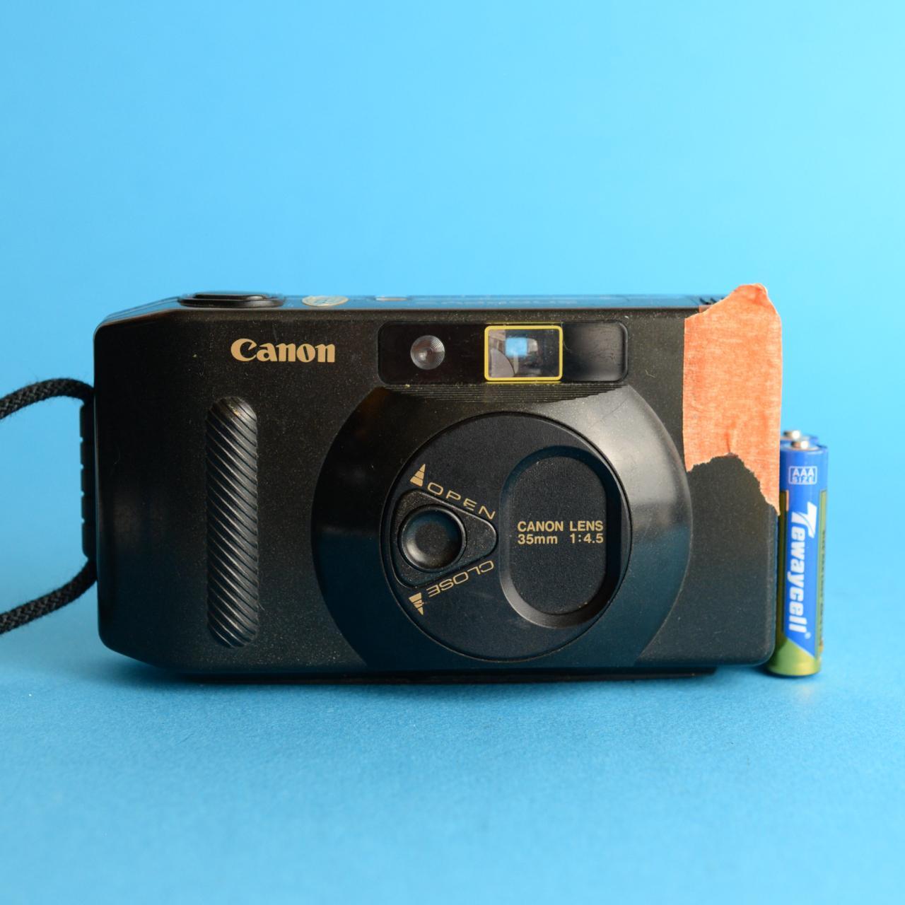 Canon Snappy S | 35mm Film Camera | Black This... - Depop