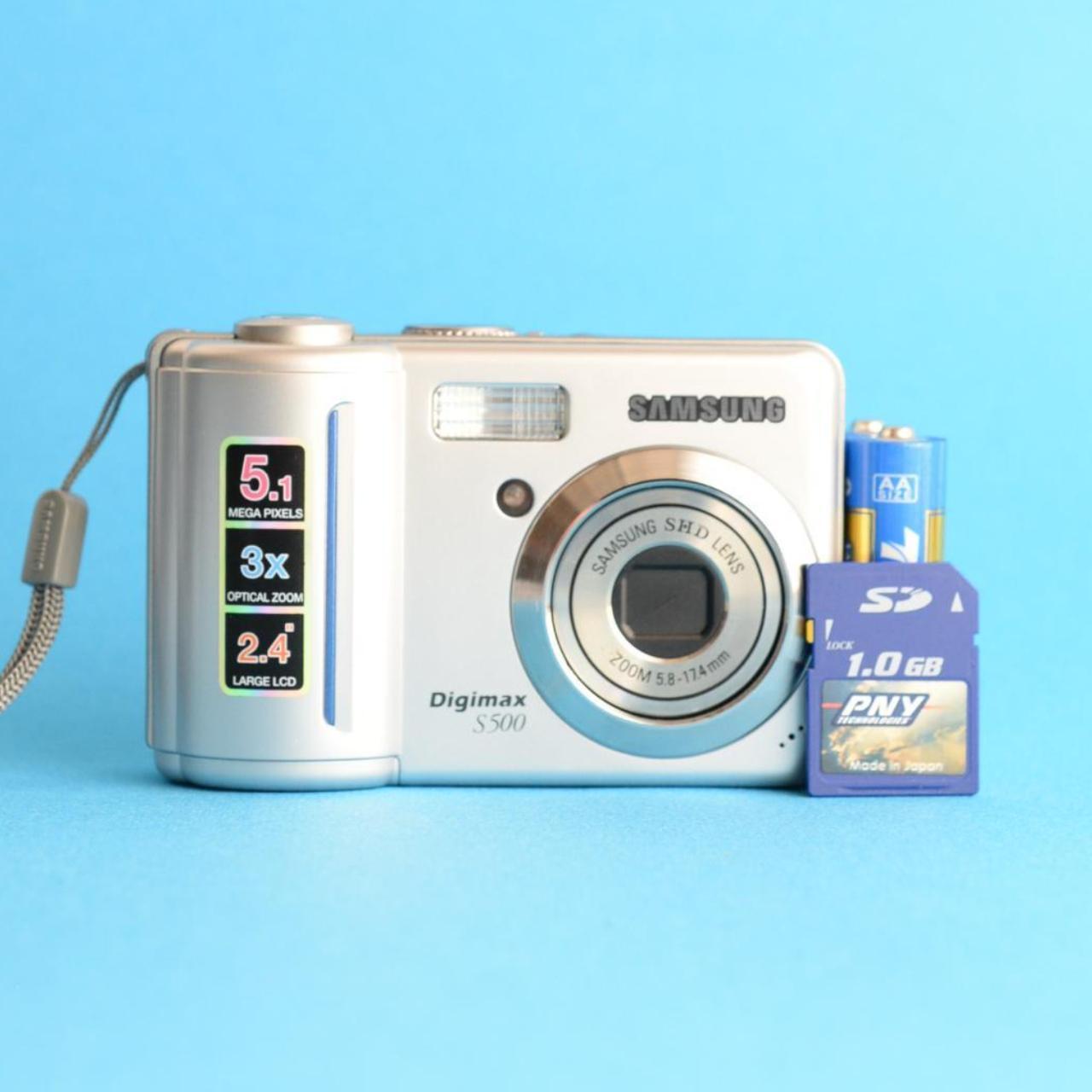 Samsung Digimax S500 | 5MP Digital camera with SD... - Depop