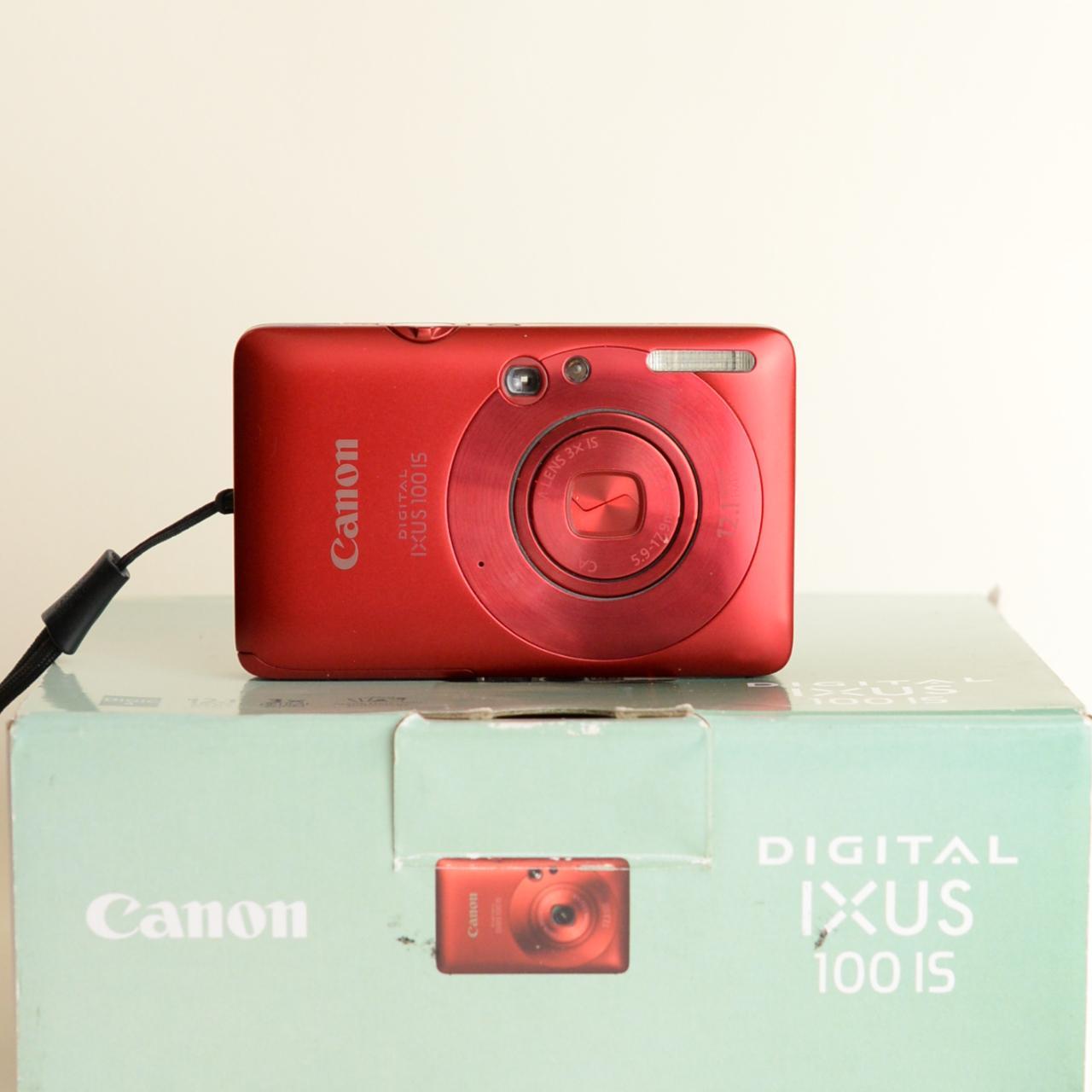 Canon IXUS 100 IS | 12.1MP Digital camera with SD... - Depop