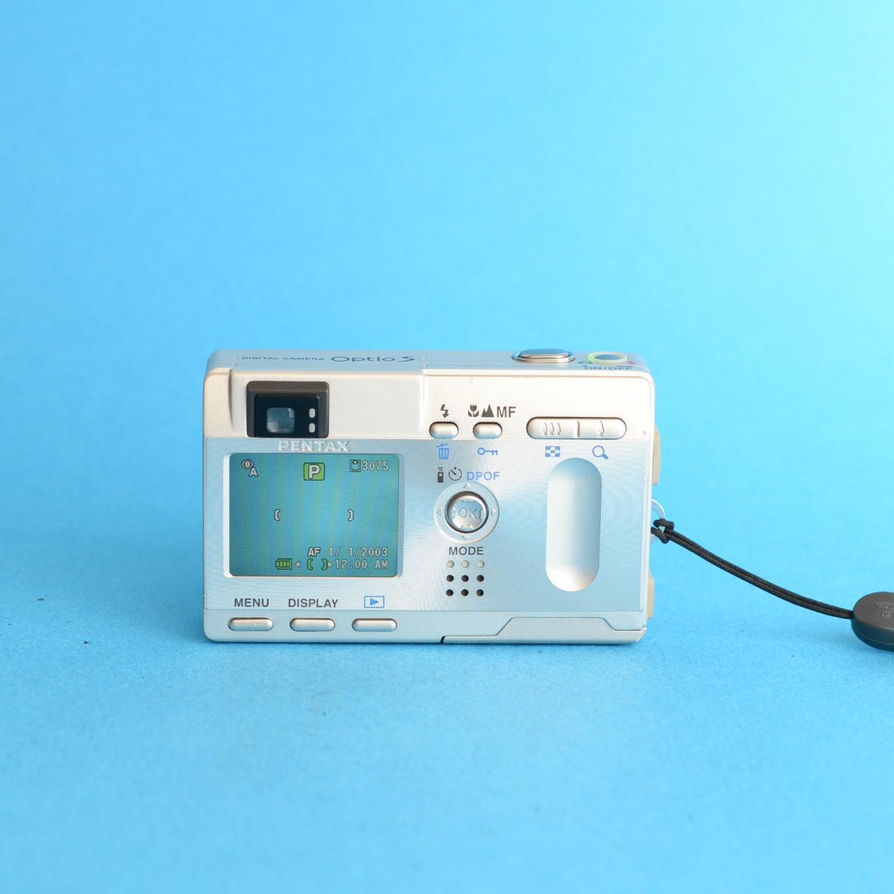 Pentax Optio S | 3MP Digital camera with SD Card |... - Depop