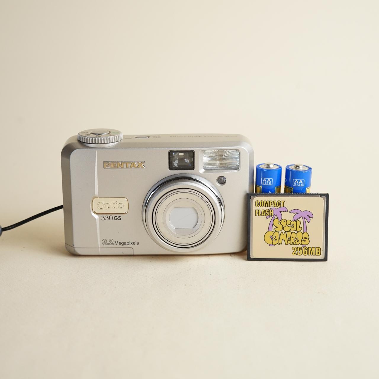Pentax Optio 330 GS | 3.2MP Digital Camera | Tested... - Depop