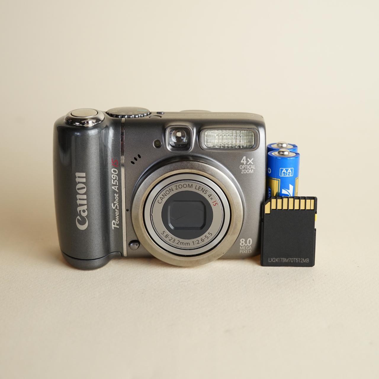 Canon PowerShot A590 | 7.1MP Digital Camera | Tested... - Depop