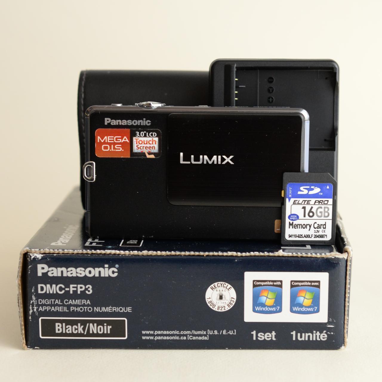 Panasonic Lumix DMC-FP3 | 14MP Digital camera with... - Depop