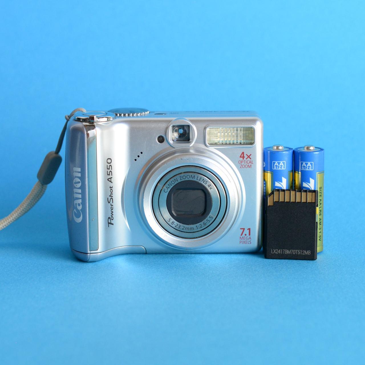 Canon PowerShot A550 | 7.1MP Digital Camera | Tested... - Depop