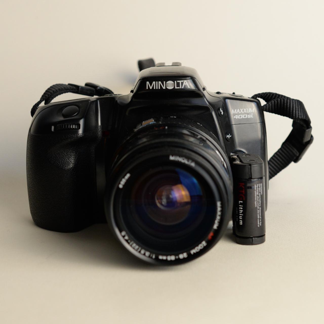 Minolta Maxxum 400si | 35mm SLR Film Camera | Tested... - Depop