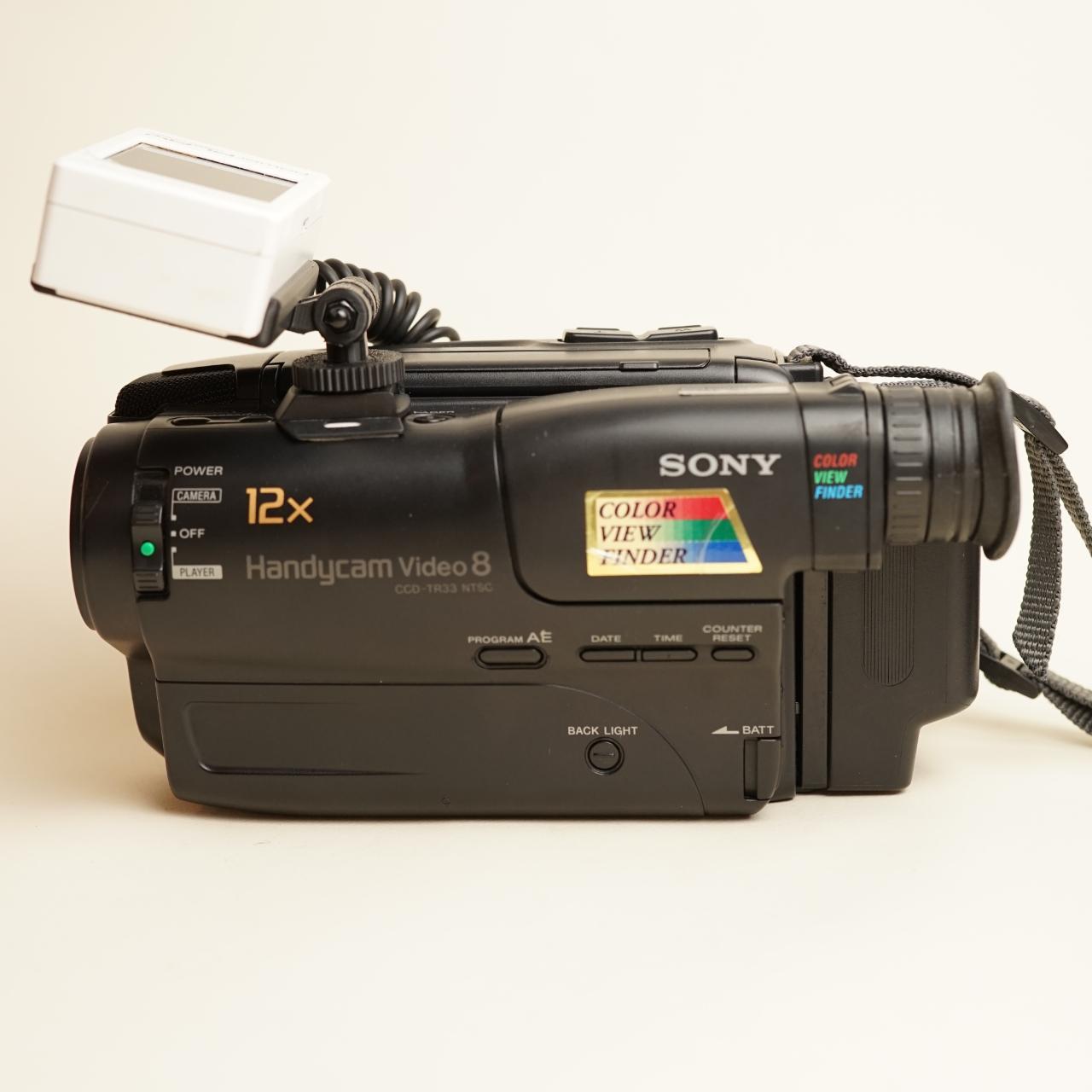 Sony Handycam CCD-TR33 Tapeless HI8 Camcorder Setup... - Depop