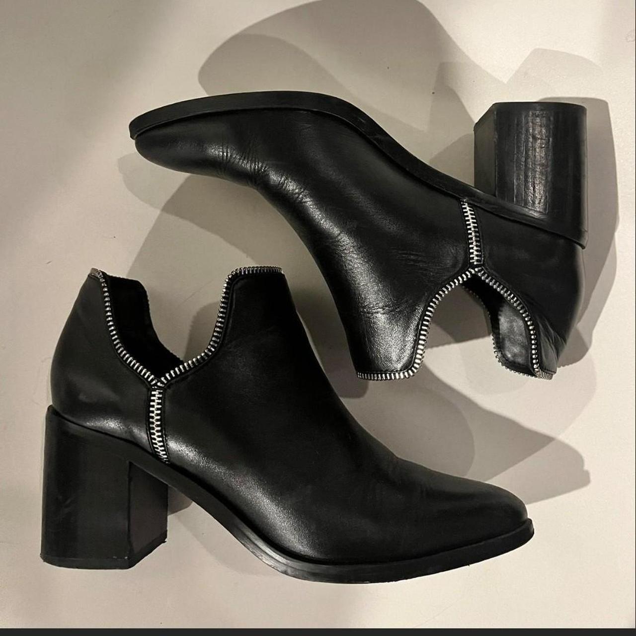 Senso Huntley I Leather Boots in Ebony Size... - Depop