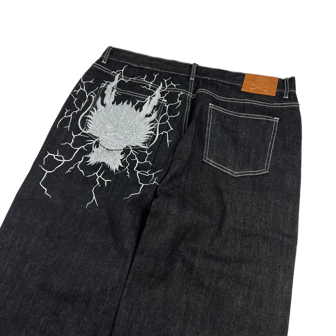 Bounty Bodega By Bounty Dragon Denim Jeans -... | Depop