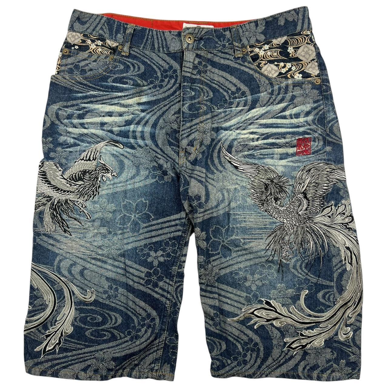 Vintage Karakuri Tamashii Embroidered Phoenix... | Depop