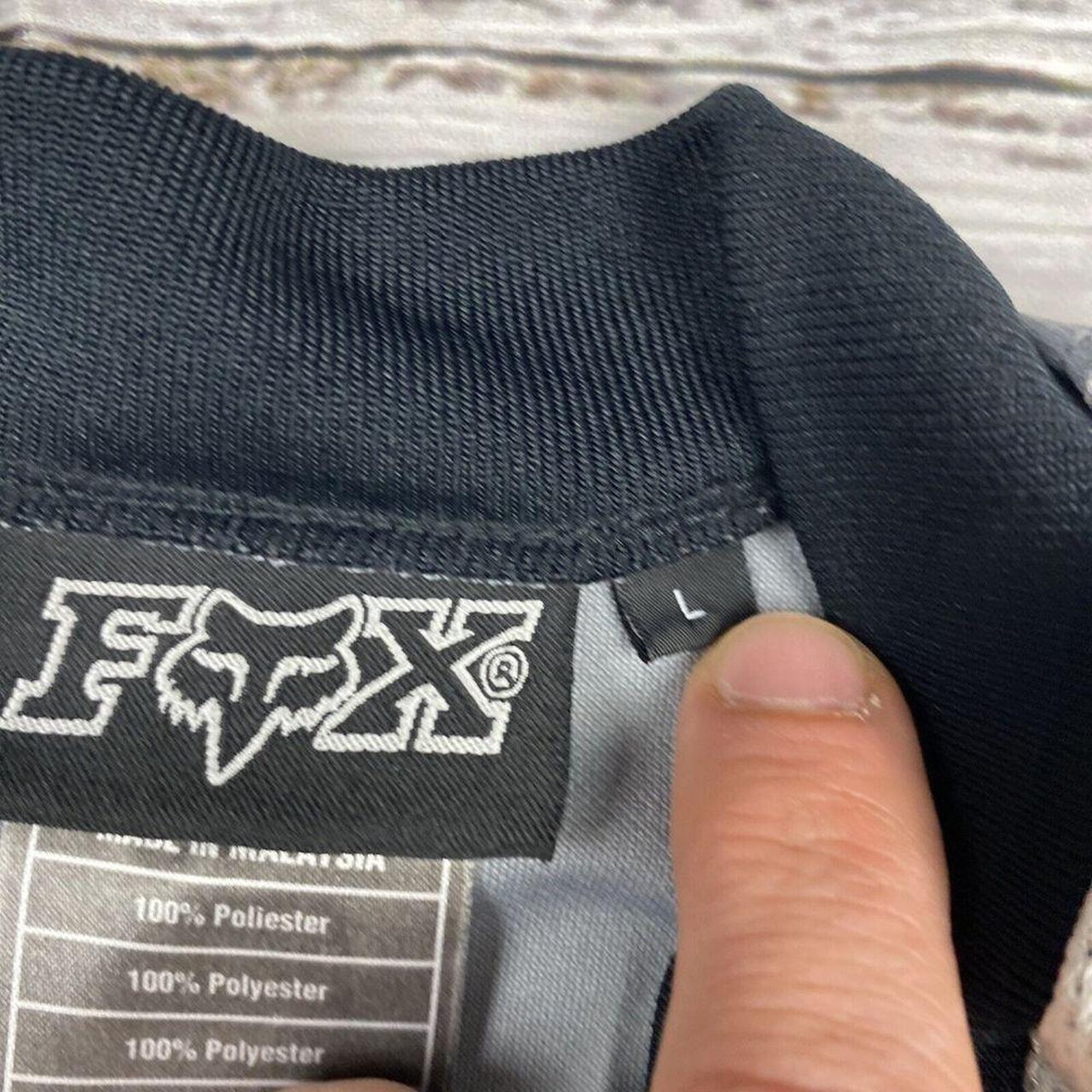 Vintage Y2K Fox Racing Motocross Long Sleeve Jersey... - Depop