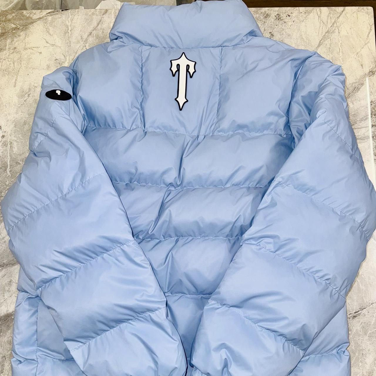 Trapstar London Ice Blue Puffer Jacket 🧊 Size L... - Depop
