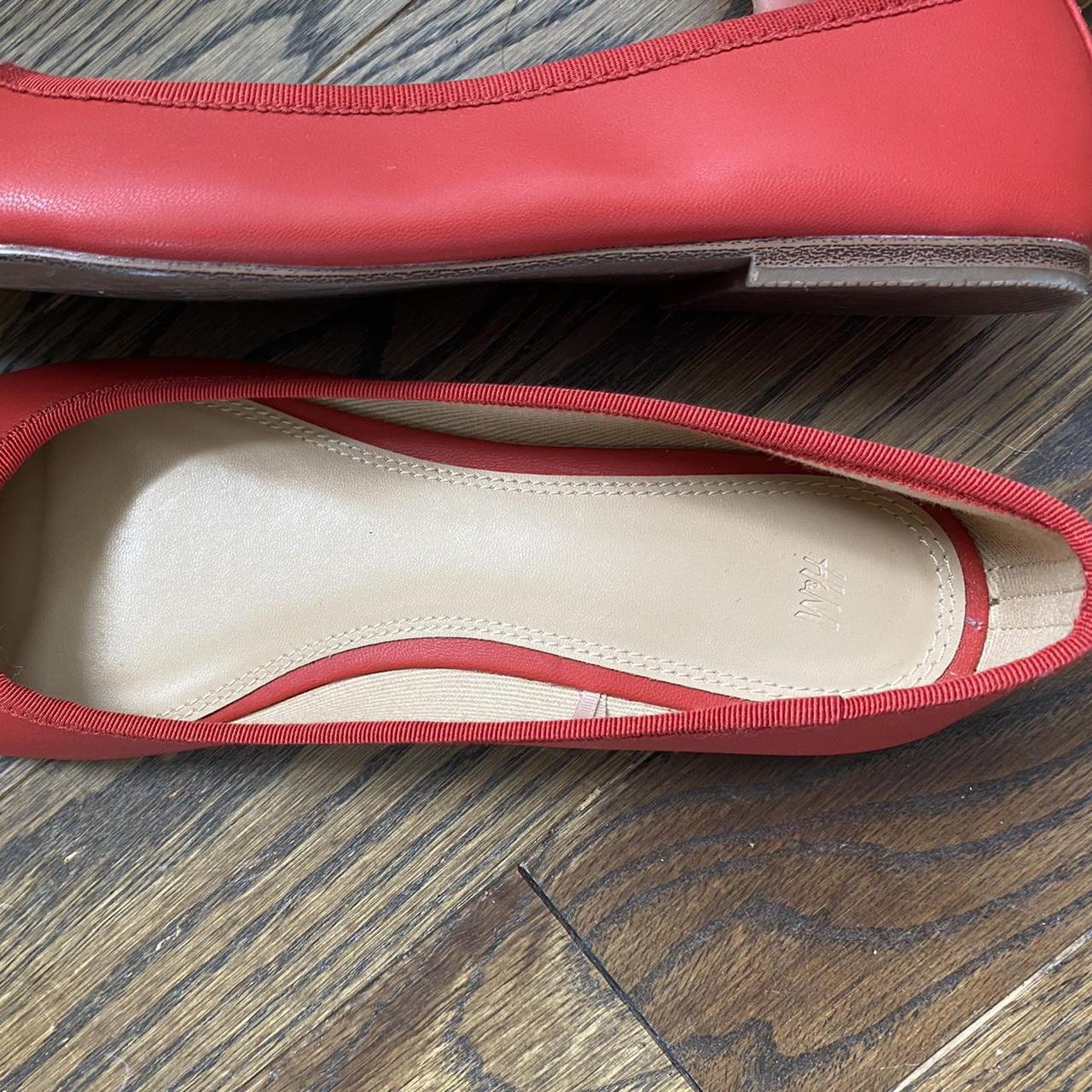 Red Ballet Shoes 🩰🌹 perfect condition never worn//... - Depop
