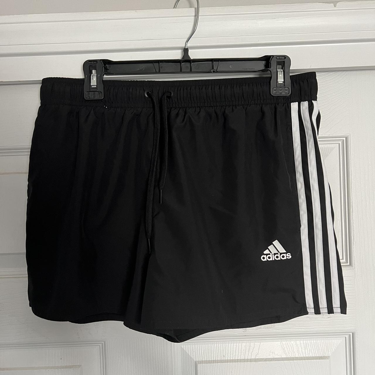 Adidas Athletic shorts 5 inch inseam Size:... - Depop
