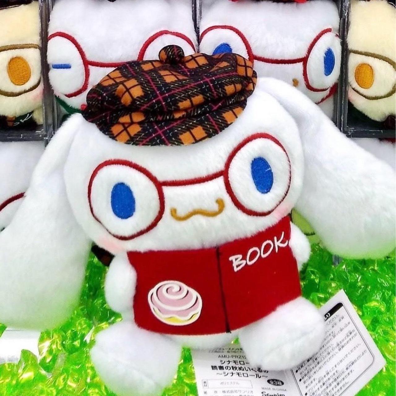 NEW 16cm Japan Sanrio Cinnamoroll Reading Book... - Depop