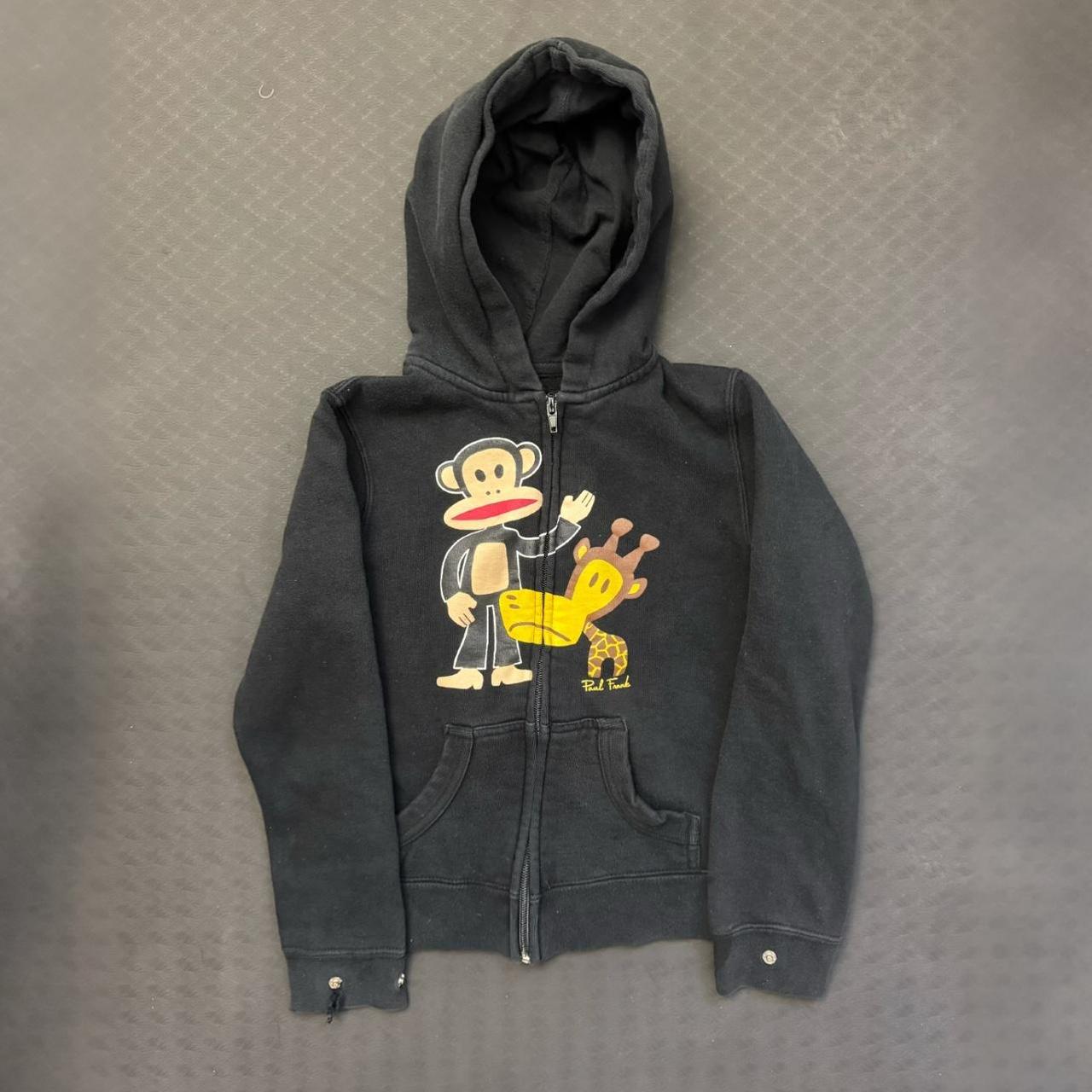 Y2K 2000s Paul Frank Monkey Kids Zip Up - Kids... | Depop