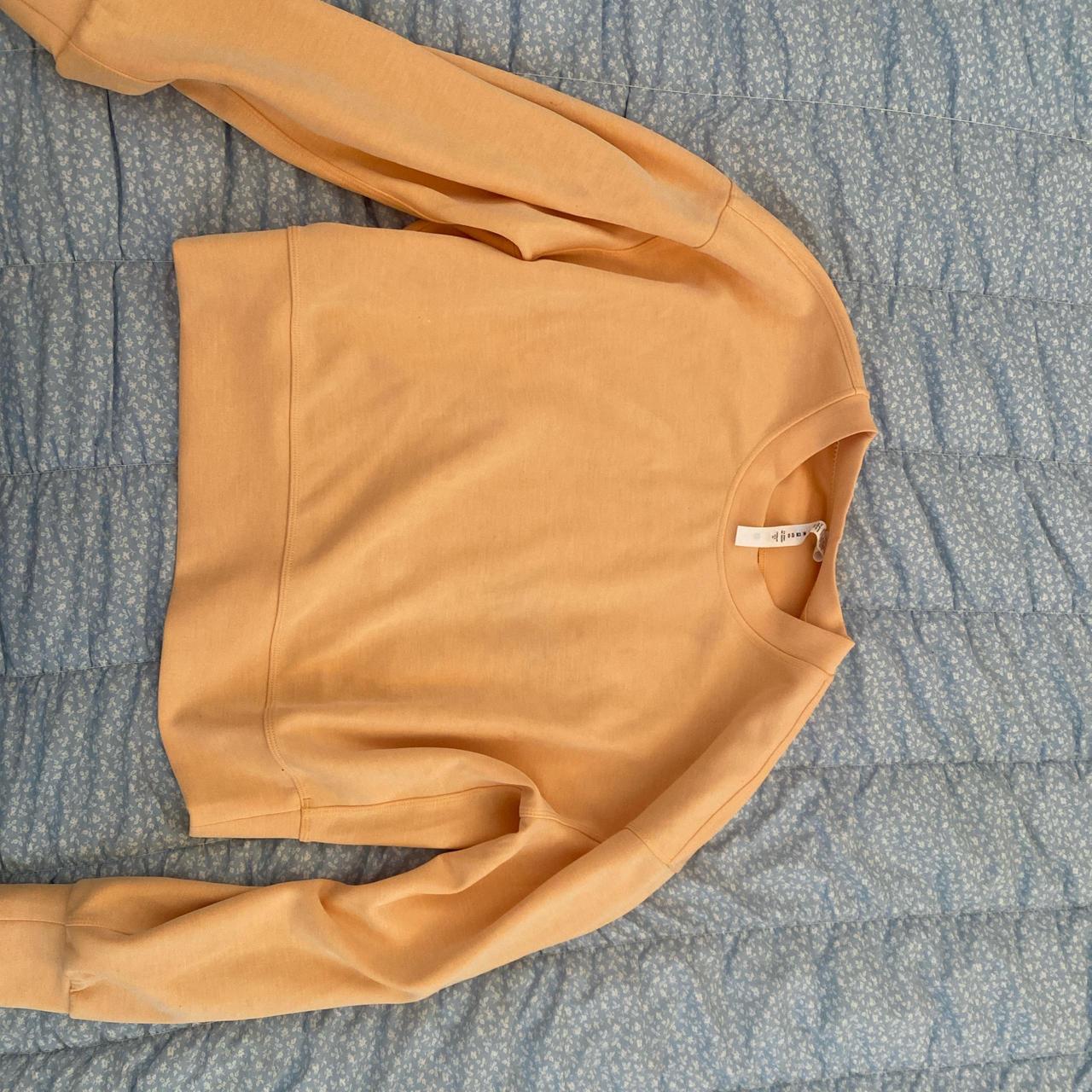 Lululemon sweatshirt, light orange color size 2 - Depop