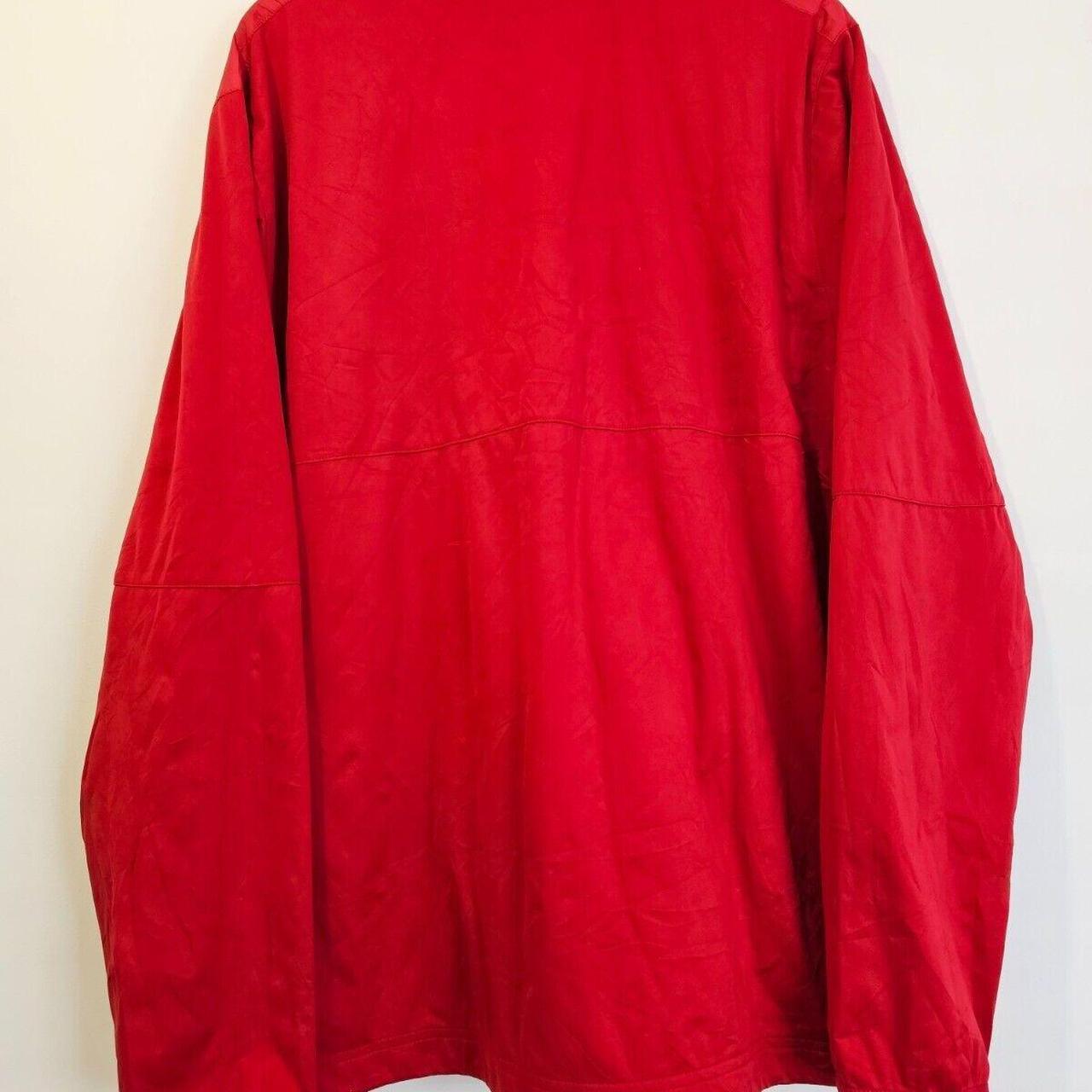 Nike Golf Budweiser Mens Full Zip Red Waterproof... - Depop