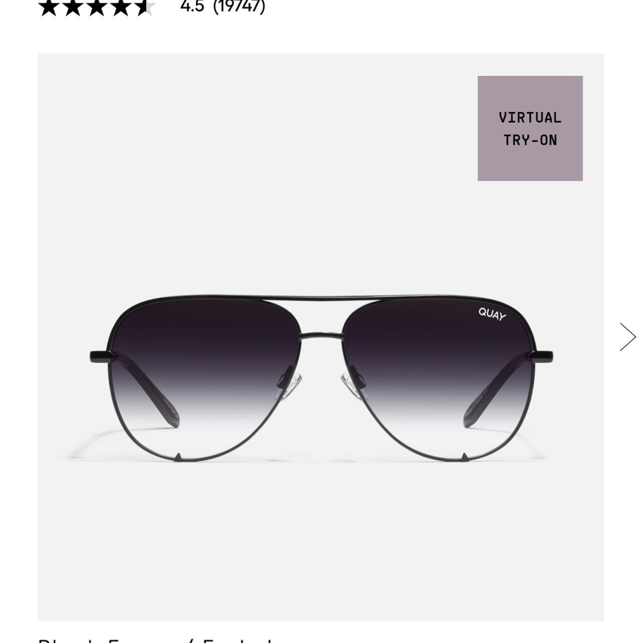 Oversized Quay high key aviators brand new in box... - Depop