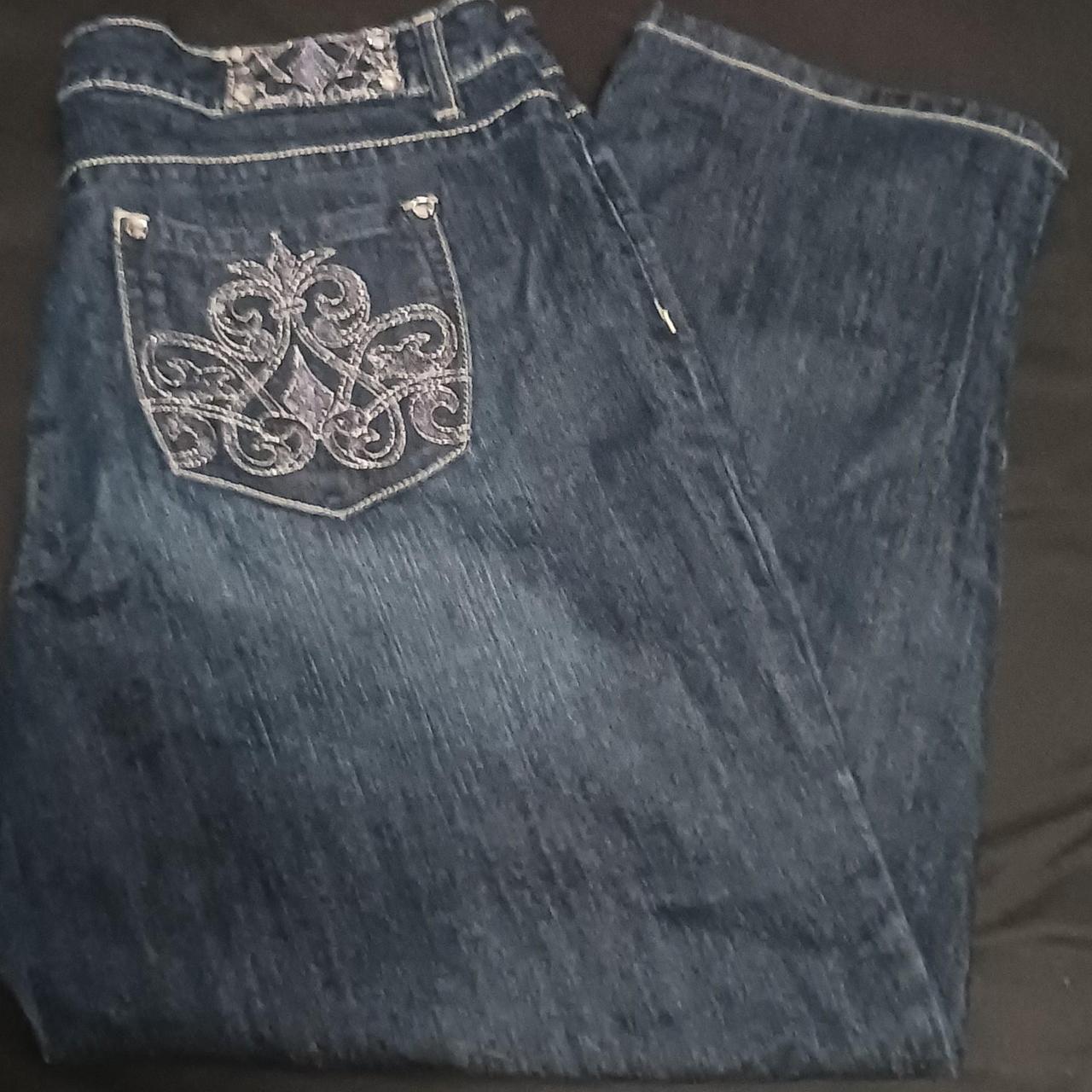 Vintage y2k style jeans - Depop