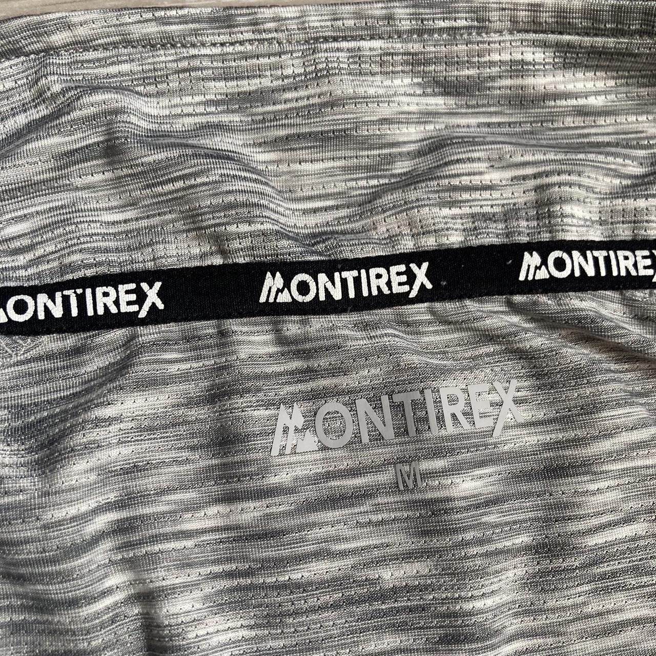 Mens Light Grey Montirex Half Zip Pullover Quarter... - Depop