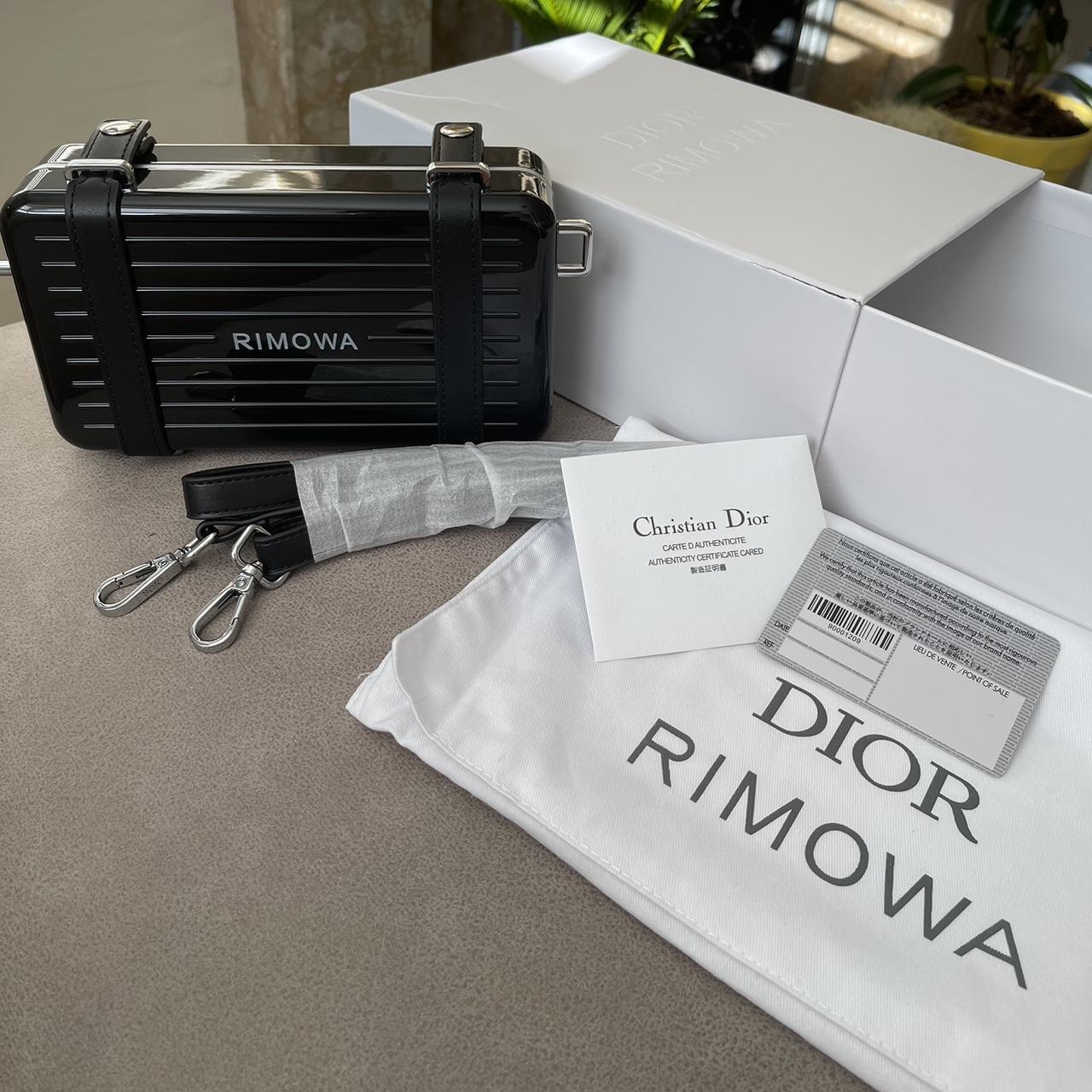 Dior x Rimowa Comes complete with box, dust cloth,... - Depop