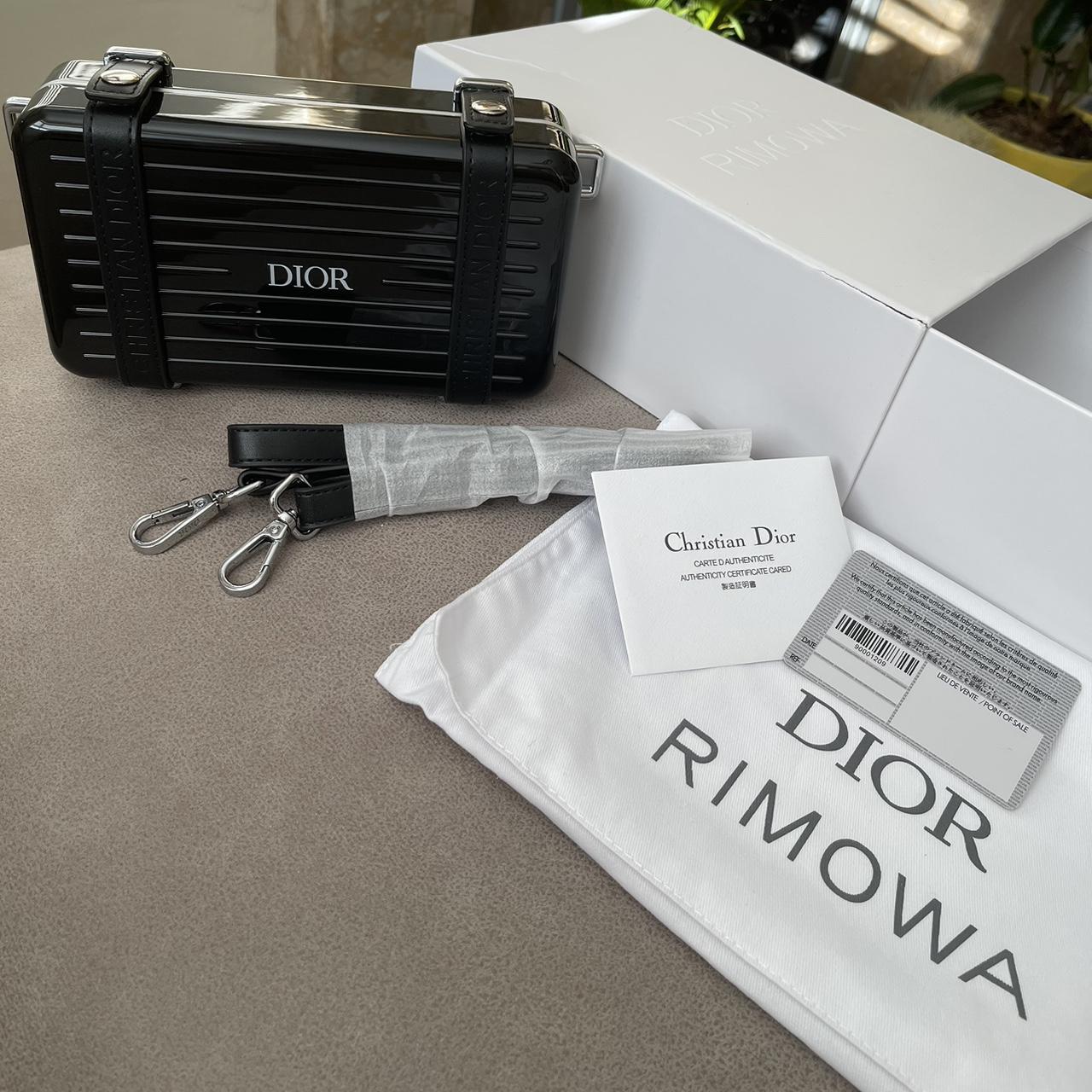 Dior x Rimowa Comes complete with box, dust cloth,... - Depop
