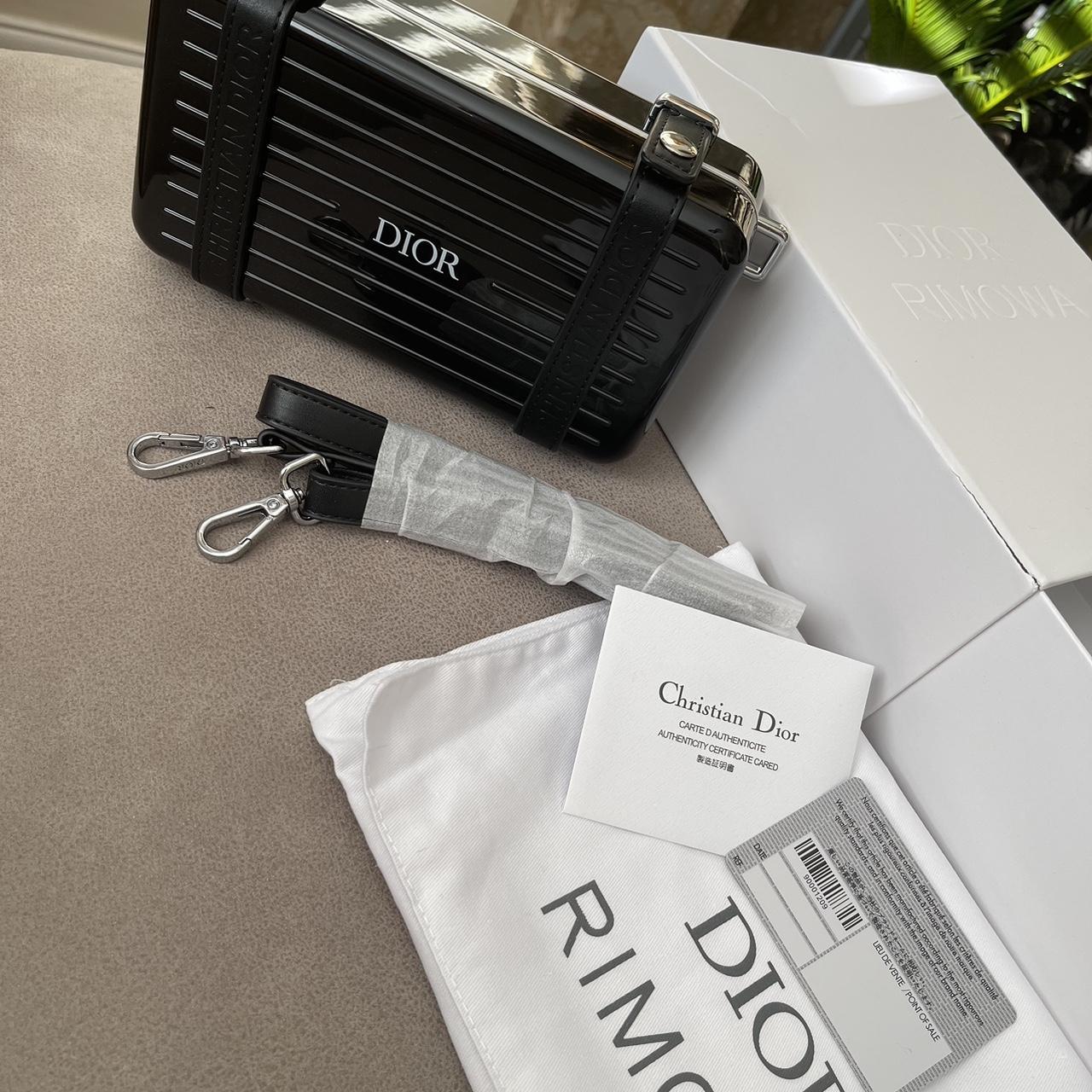 Dior x Rimowa Comes complete with box, dust cloth,... - Depop