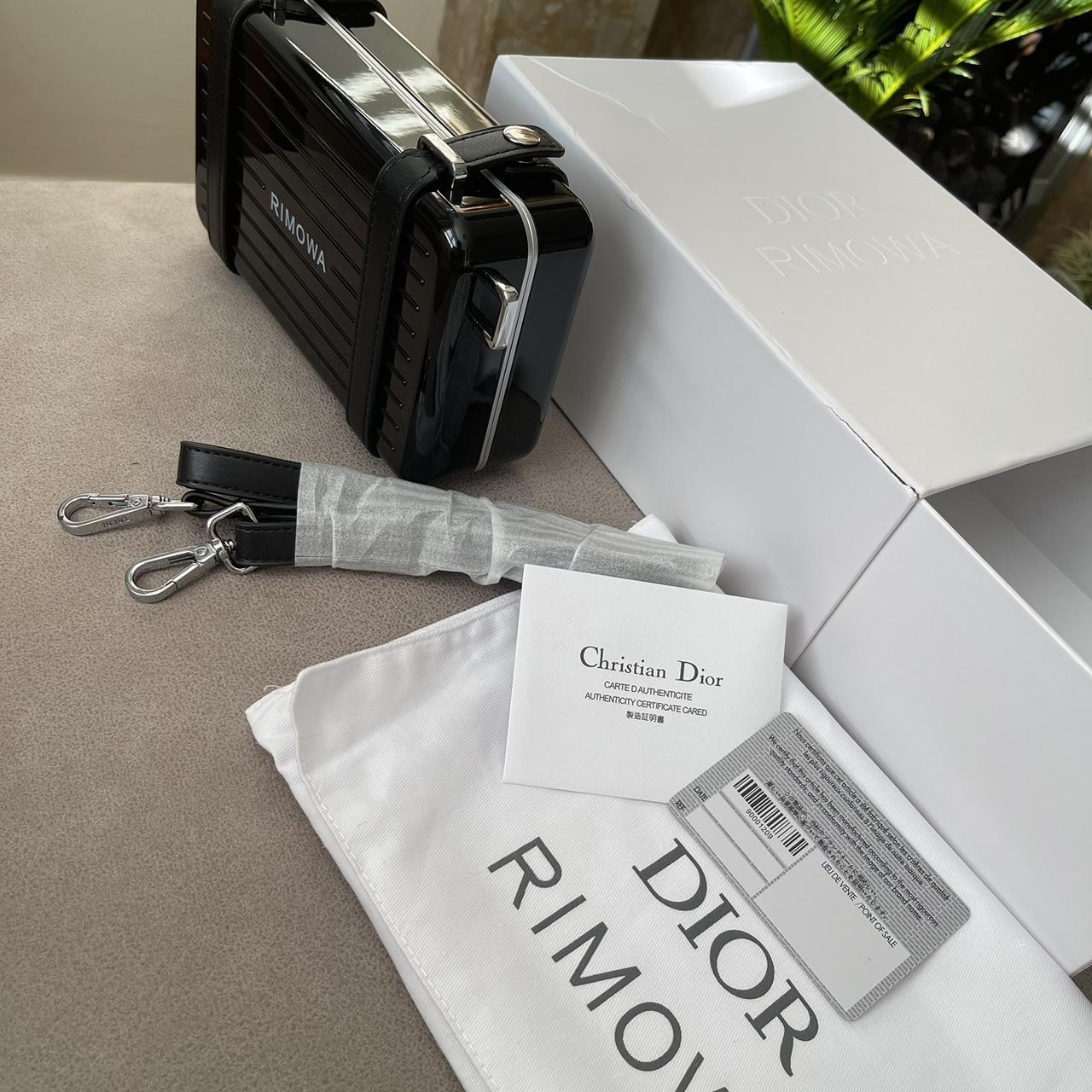 Dior x Rimowa Comes complete with box, dust cloth,... - Depop