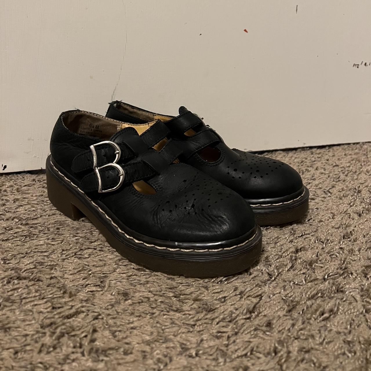 chunky vintage prima royale mary jane’s. a little... | Depop