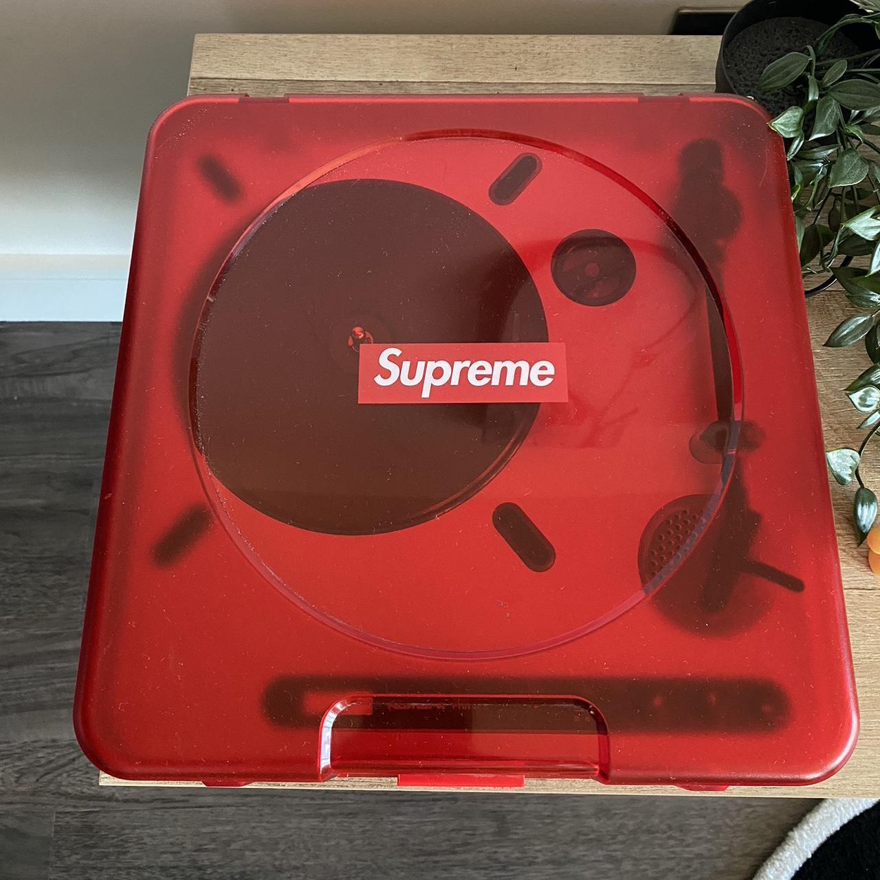 Supreme Numark PT01 Portable Turntable. super cool... - Depop