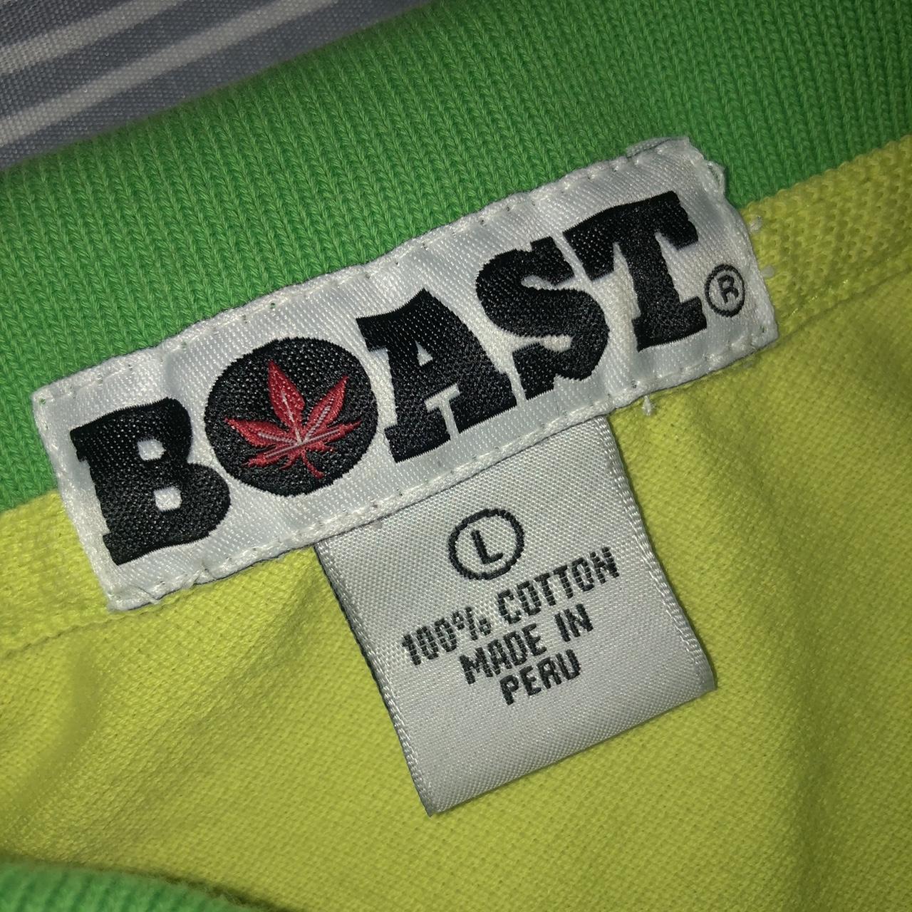 Boast weed polo. it’s got weed on it buy it! - Depop