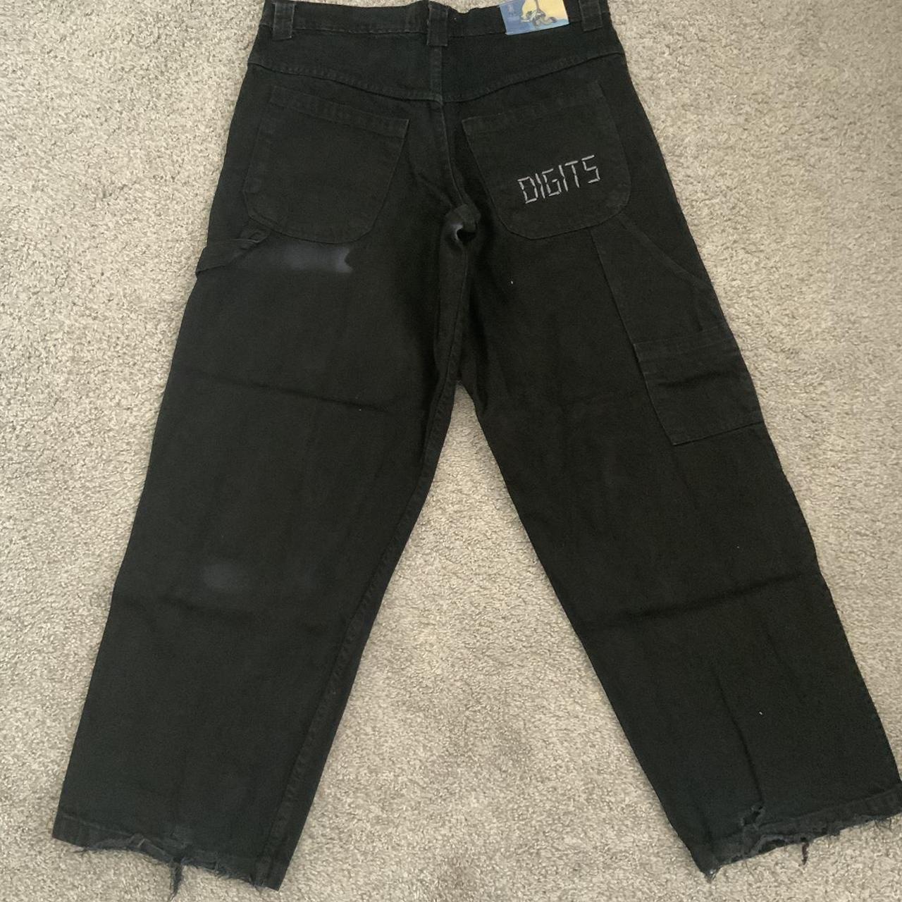 Black digits 238 carpenter pants size M Don’t buy... - Depop