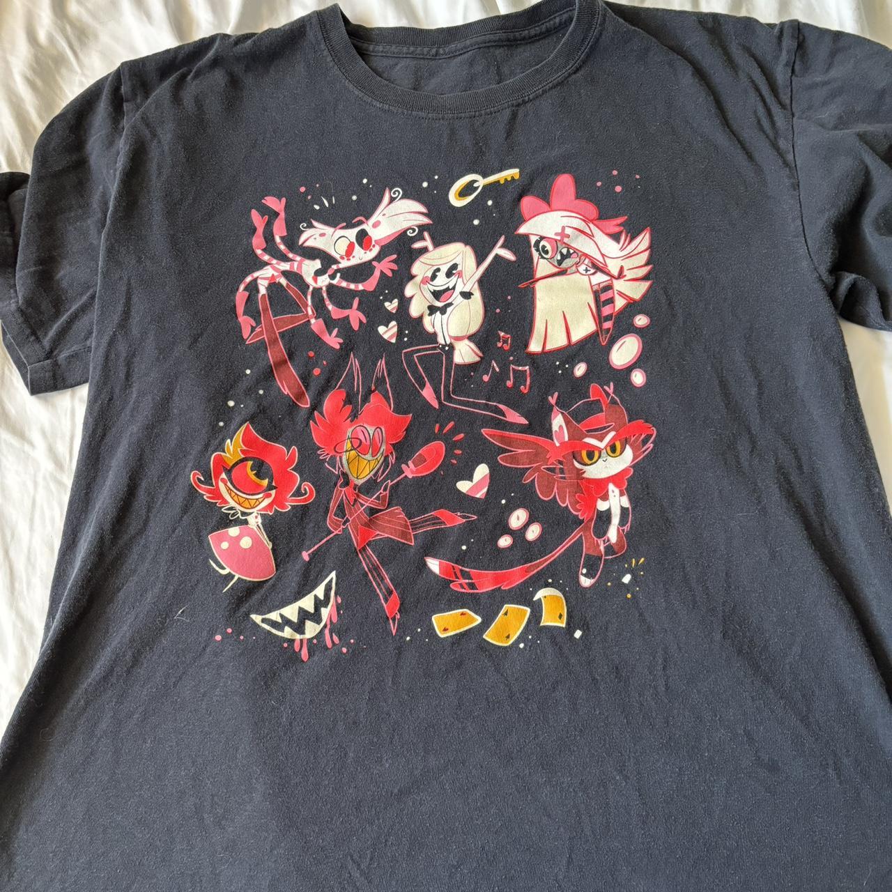 Hazbin Hotel Official merch, hazbin crew tshirt,... - Depop