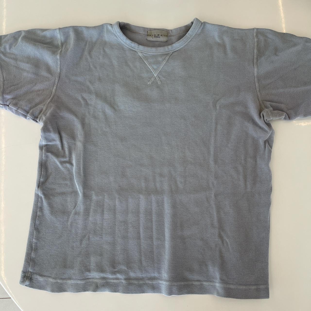 Finway basic blank tee size large but fits small - Depop