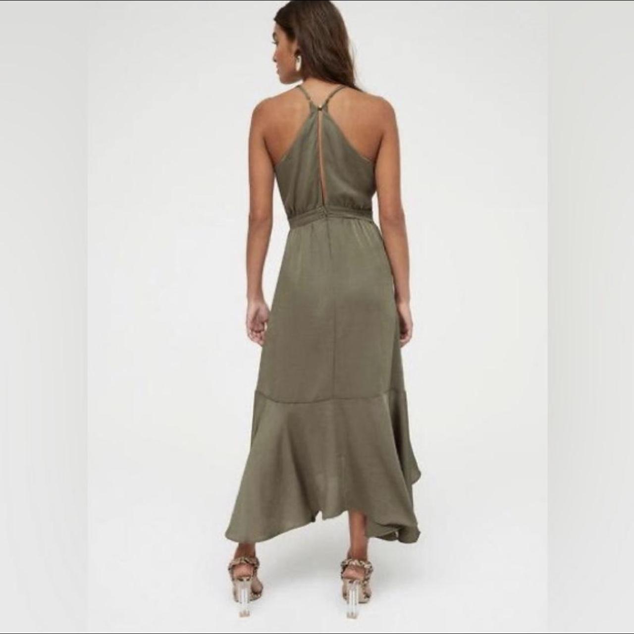 Sheike midi dress / option to knot at the front or... - Depop