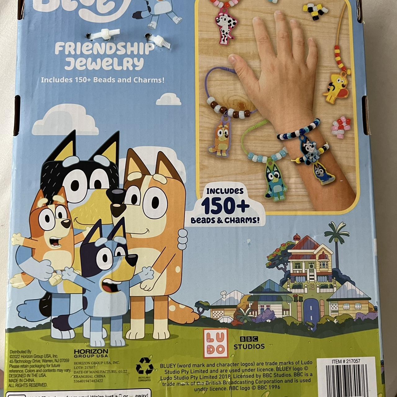 Brand new Bluey friendship bracelet jewelry kit... - Depop