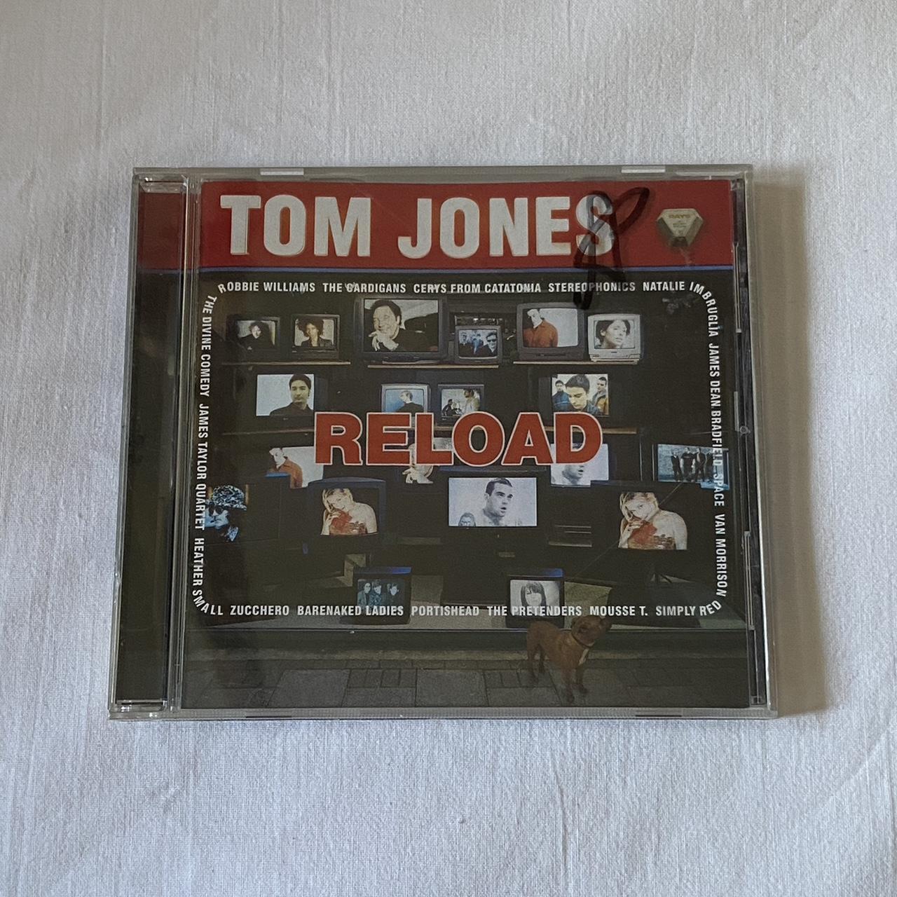 Tom Jones - Reload - cd case has cracked on the... - Depop