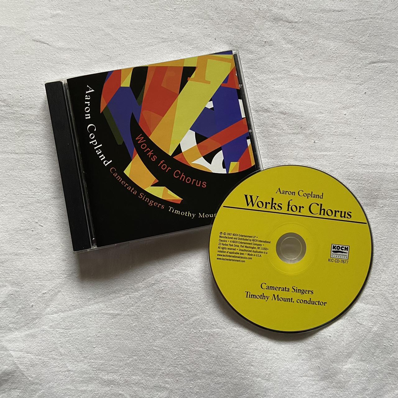 Aaron Copland - Works For Chorus - cd includes the... - Depop