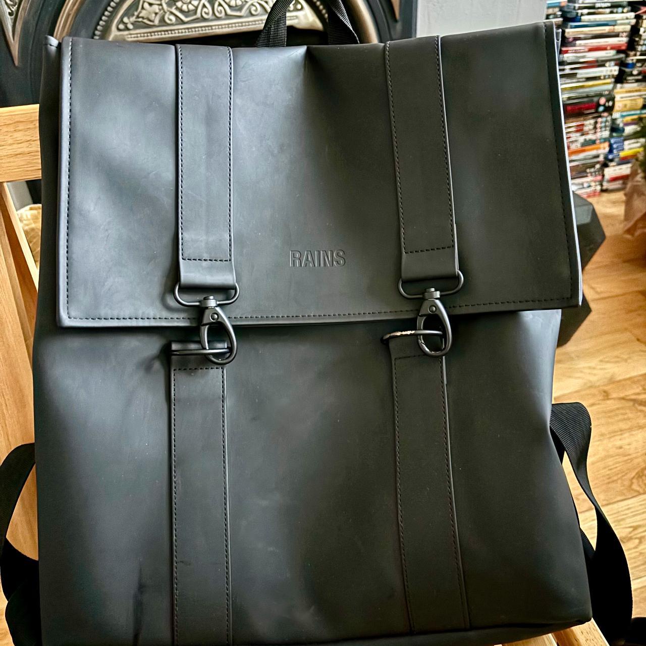 Rains backpack/MSN Bag Perfect work bag, fits 15"... - Depop