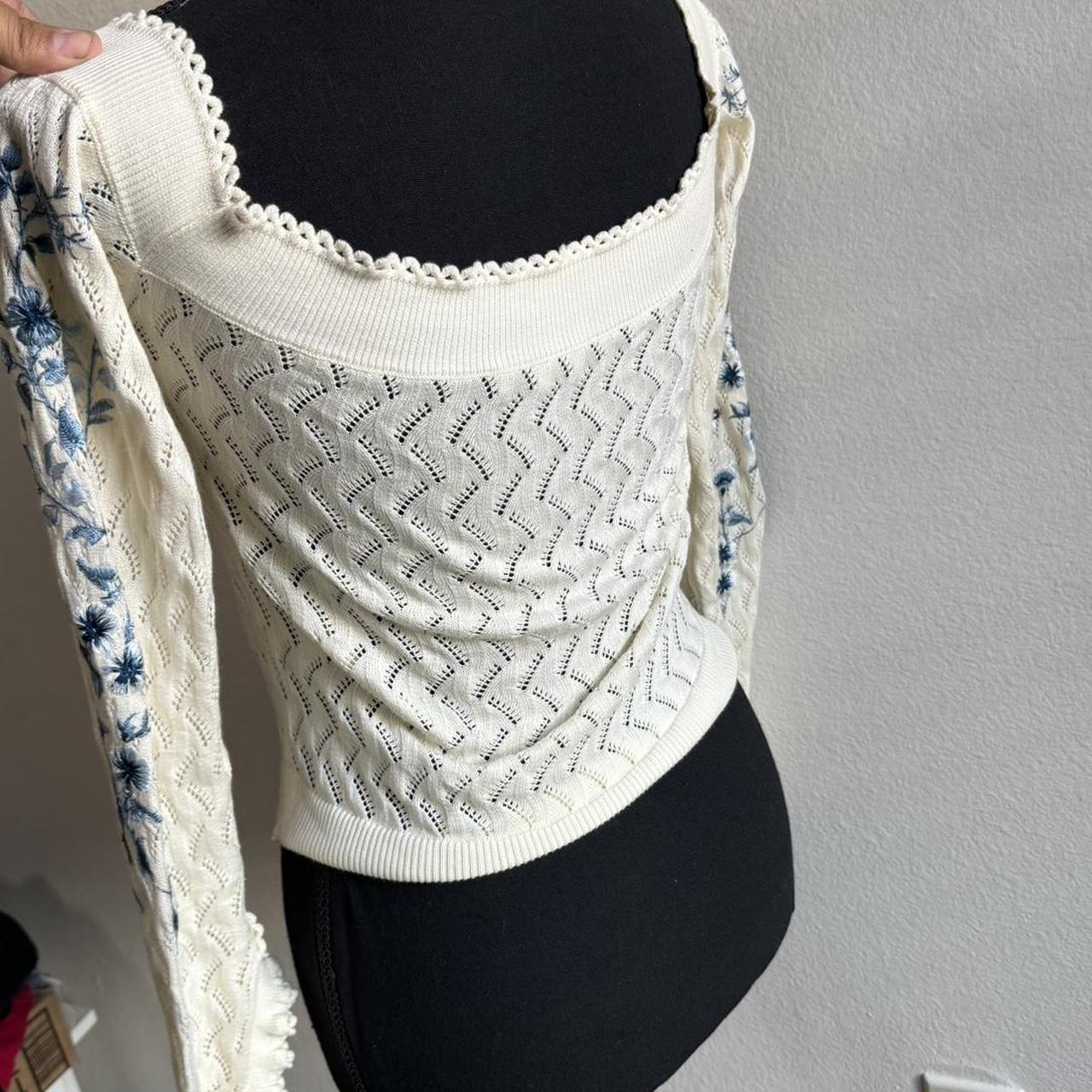 Vintage women’s Erdem floral top Size medium Perfect... | Depop